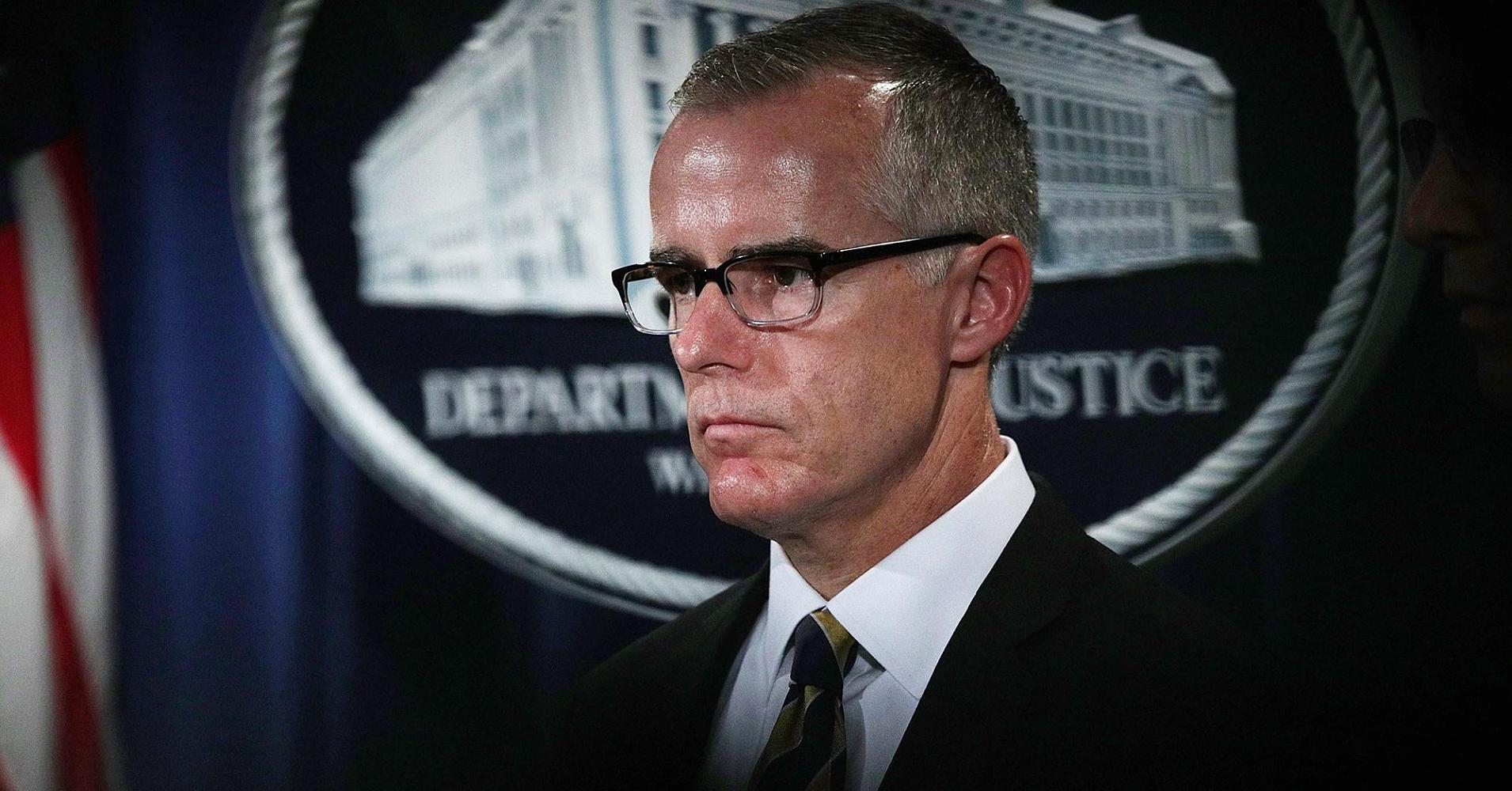 Attorney Frequent Sessions fires FBI's Andrew McCabe, who became as ...