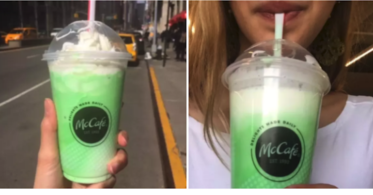 Here’s What’s Truly Interior The McDonald’s Shamrock Shake - Fraja Maroc