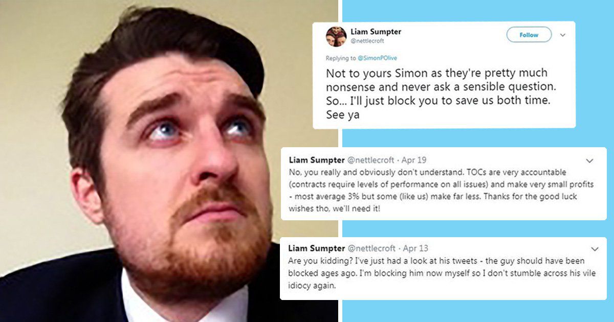 Northern Rail boss apologises for 'sinful' Twitter replies - Fraja Maroc
